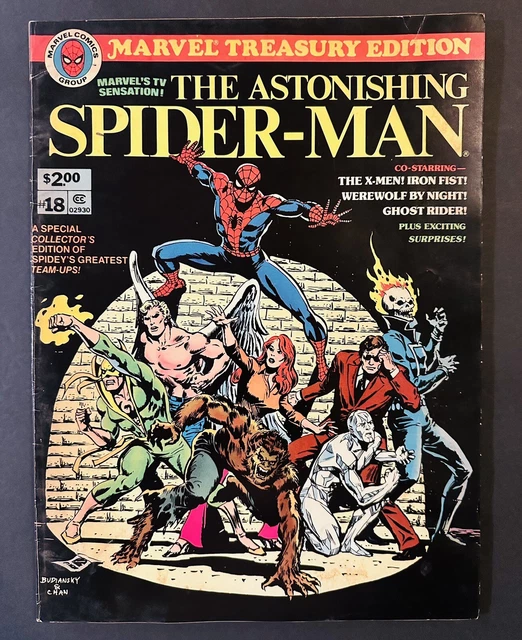 MARVEL TREASURY EDITION #18 | Astonishing Spider-Man | 1978 | Âge du ...