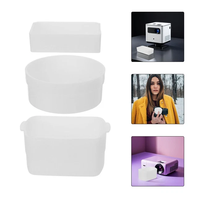 3 PCS PHOTOGRAPHY Softbox Lighting Kit Camera Flashlight Cover Diffuser ...