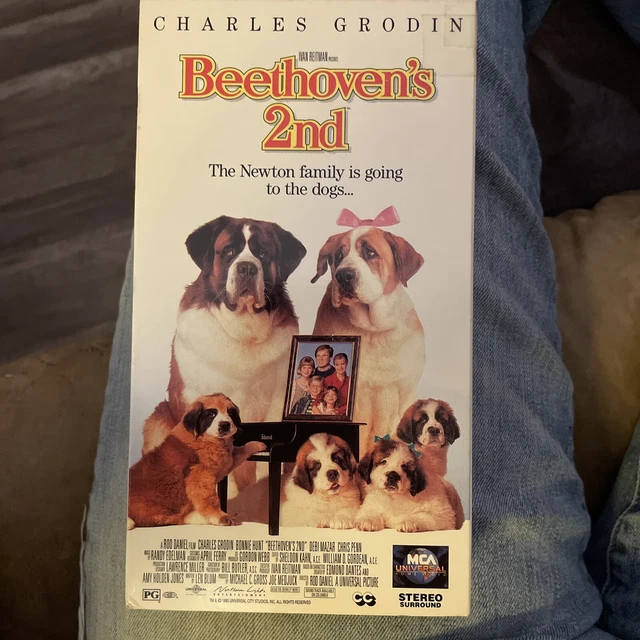 BEETHOVENS 2ND (VHS, 1994) Charles Grodin Dog Family Movie (v8) £1.87 ...