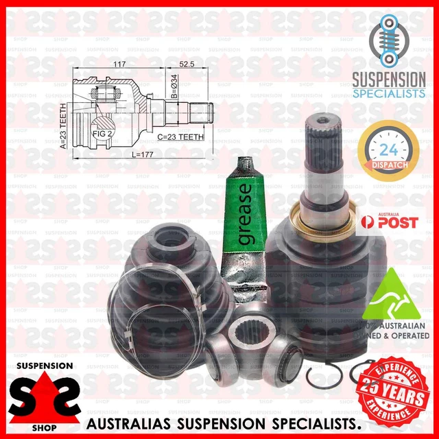 TRANSMISSION SIDED JOINT Kit, Drive Shaft Suit TOYOTA Corolla (_E9_) 1.5 DX EUR 104,15 - PicClick FR