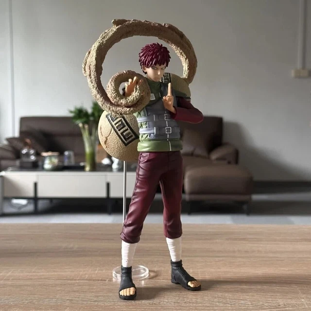 26CM ANIME FIGURE NARUTO Figurine Gaara Figure GK PVC Statue Model ...