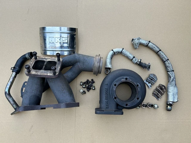 MAZDA RX7 FD3S Genuine HKS T04Z Single Turbo Kit (Manifold Wastegate ...