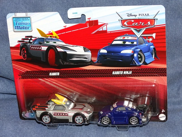 PACKS 2 VOITURES Disney Pixar Cars Kabuto Avec Flamme + Kabuto Ninja ...