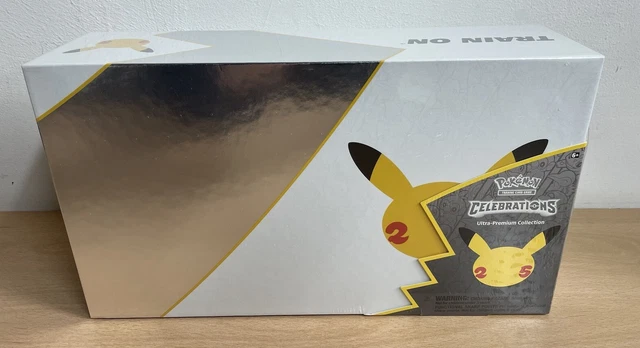 POKEMON CELEBRATIONS 25TH Anniversary - Ultra Premium Collection - NEW ...