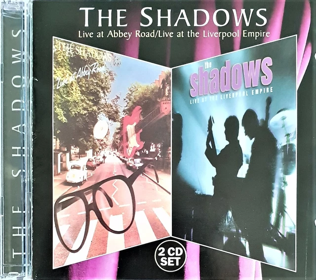 THE SHADOWS &LIVE At Abbey Road/Live At The Liverpool" Rare Double ...
