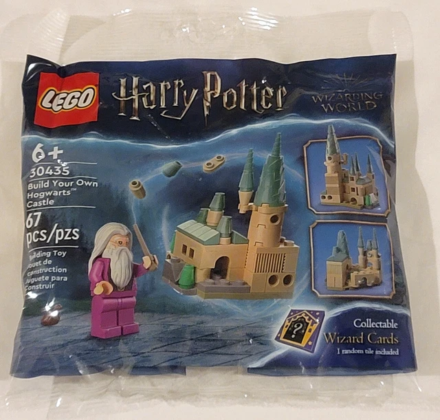 LEGO 30435 BUILD Your Own Hogwarts Castle Dumbledore collectible wizard ...