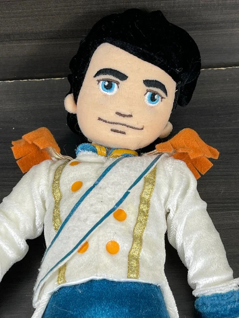 DISNEY PRINCE ERIC Plush Little Mermaid Ariel Boy Royal Outfit Vintage ...