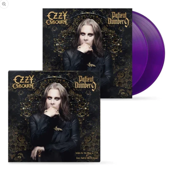 OZZY OSBOURNE - Patient Number 9 édition limitée violet violet vinyle 2 LP EUR 42,70 - PicClick FR
