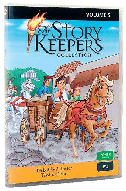 THE STORY KEEPERS DVD Christian Stories for Kids VOLUME 5 - Religious ...