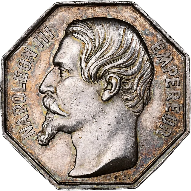 FRANKREICH, TOKEN, NAPOLÉON III, Notaires de l'Arrondissement d'Orléans ...
