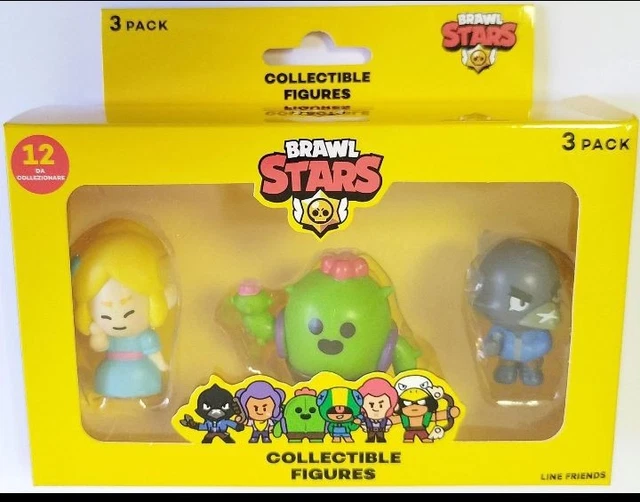 BRAWL STARS COLLECTIBLE Mini Figures 3-pack Piper Spike Crow £21.11 ...