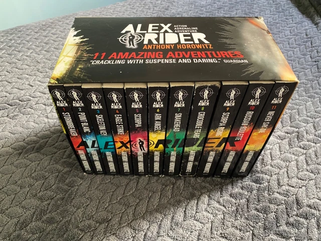 ALEX RIDER 11 Books Box Set Complete Collection by Anthony Horowitz. £ ...