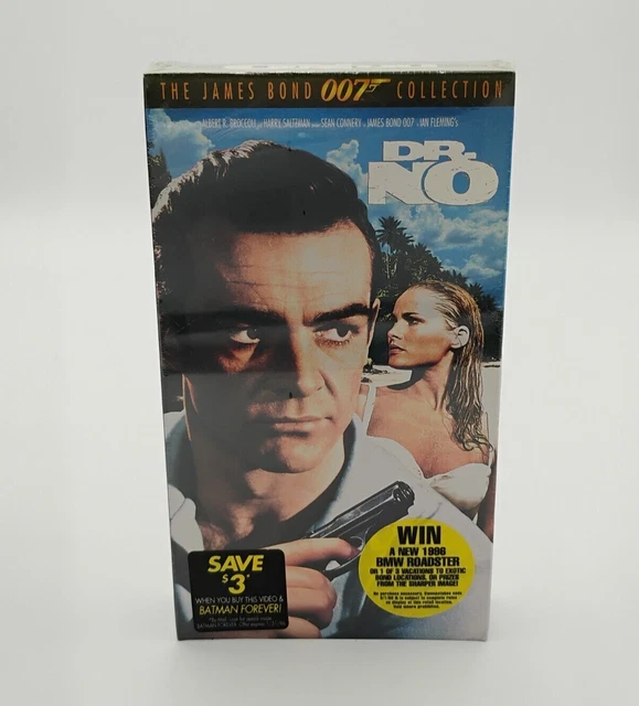 DR NO JAMES Bond 007 VHS Tape Brand New Sealed £17.56 - PicClick UK