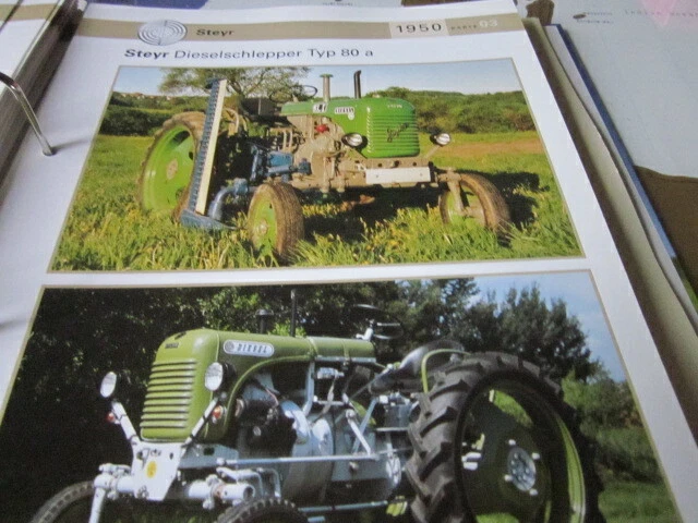 TRAKTOR ARCHIV STEYR 03 Dieselschlepper Typ 80a, 1950 EUR 5,00 ...