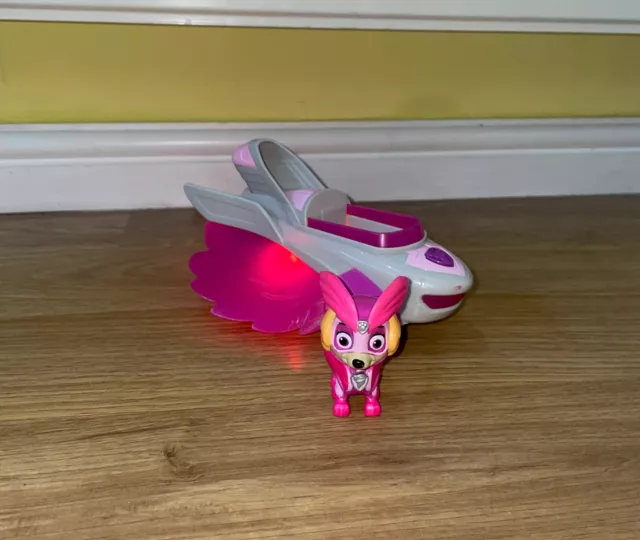 Paw Patrol Mighty Pups Bundle Toys Skye Charged Up Light Up Sound