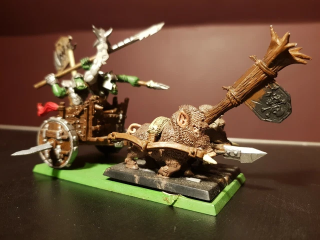 ORC BOAR CHARIOT, OOP, Conversion, Warhammer, AOS, Orruk £17.00 ...