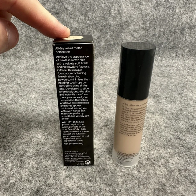 BOOTS NO7 WARM Ivory Beautifully Matte Foundation 30ml BNIB Rare Fast ...