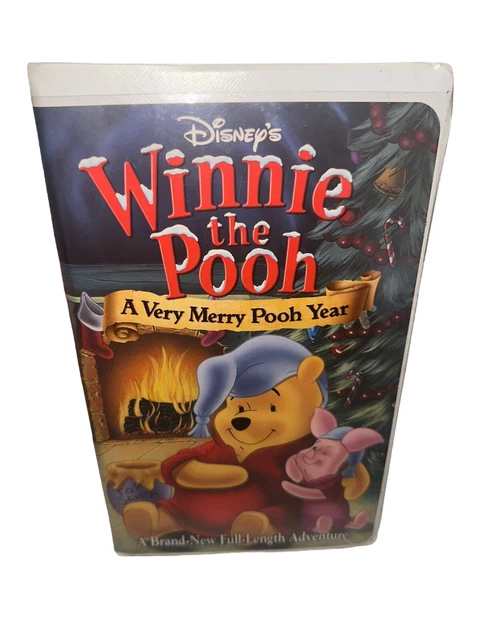 WINNIE THE POOH: A Very Merry Pooh Year (VHS, 2002) Christmas Movie ...