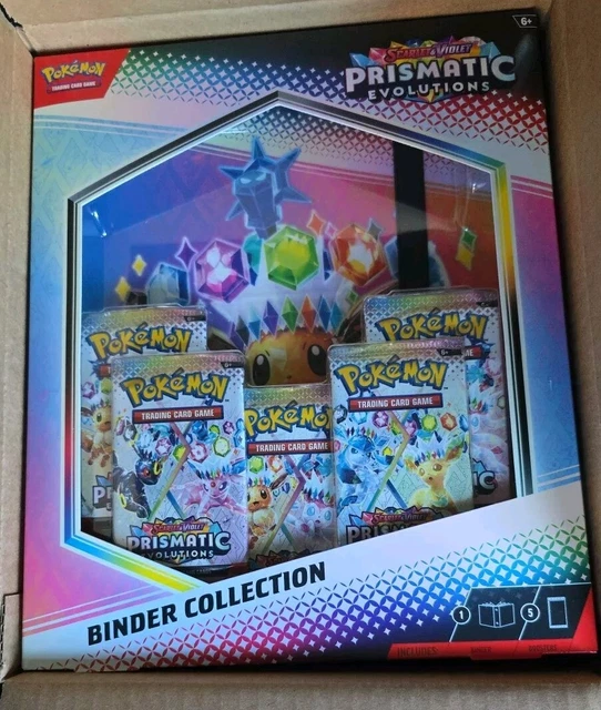 POKEMON TCG PRISMATIC Evolutions Binder Collection £45.99 - PicClick UK