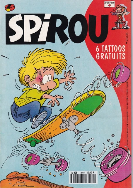 JOURNAL DE SPIROU N°2910. Cedric. 1994. EUR 5,00 - PicClick FR