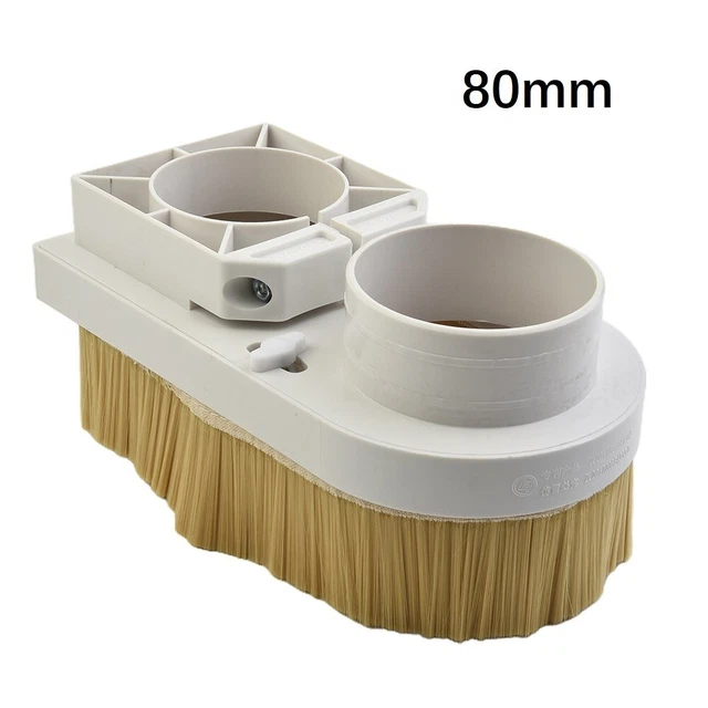 80MM SPINDLE DUST Shoe Boot Collector For CNC Router Engraving Milling ...