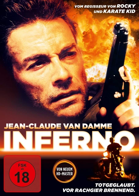 INFERNO (DVD) VAN Damme Jean-Claude Morita Pat Trejo Danny Fitzpatrick ...