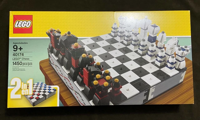 LEGO ICONIC CHESS Set 40174 2 in 1 Checkers NEW £59.12 - PicClick UK