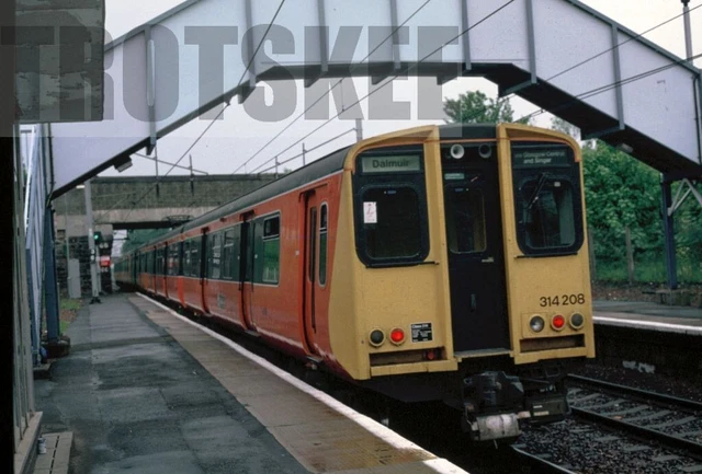 35MM COL NEGATIVE BR British Rail EMU Class 314 314208 1992 £4.98 ...