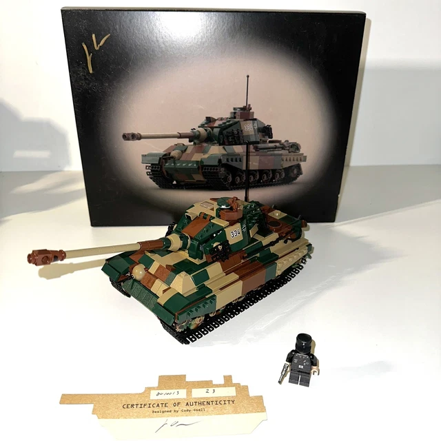 BRICK VETERAN KING Tiger 334 Custom Lego Kit EUR 595,30 - PicClick DE