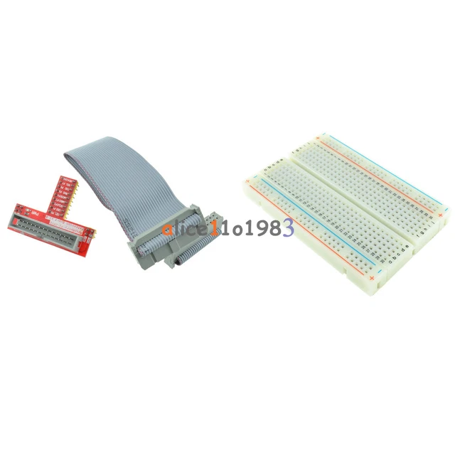 RASPBERRY PI GPIO kit Extension Board Adapter+26Pin GPIO Ribbon Cable ...