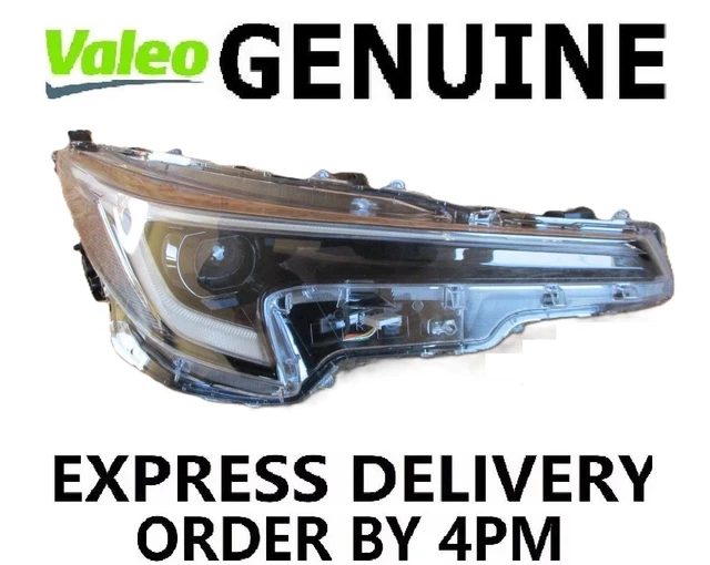 GENUINE OEM VALEO LED Headlight With LED DRL For Toyota Corolla Right ...