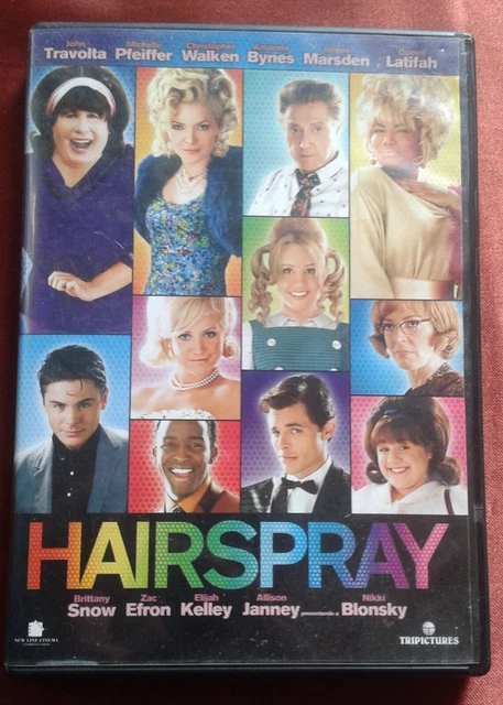 DVD HAIRSPRAY - John Travolta Michelle Pfeiffer Zac Efron -Envio ...
