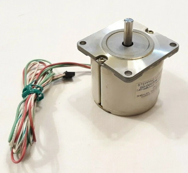 MOTORE PASSO PASSO Stepping Motor S2H56B 2,4V. 2.0A. SHIBAURA PHASE 1.8 DEG/STEP EUR 26,88 ...