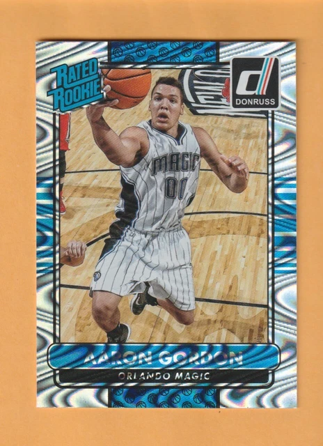 AARON GORDON ORLANDO Magic 2014-15 Donruss Swirlorama RC Arizona ...