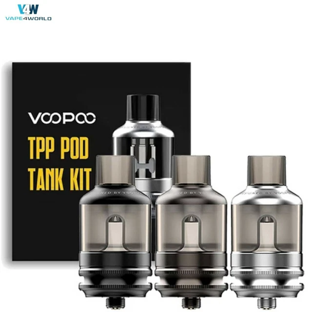 VOOPOO TPP POD Tank + 2 coils Pack For Drag 3 Kit Track Delivery £14.40 ...