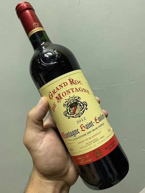 GRAND ROC DE Montagne-Saint-Émilion 2012 Vin Rouge Bordeaux Bouteille ...
