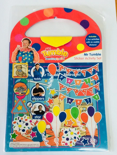 BNIP CBEEBIES MR Tumble Something Special Sticker Activity Set Rare ...