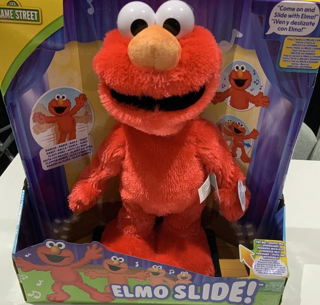 SESAME STREET ELMO Slide Plush/Brand New/Number 1 Kids Toy/ Post Fast ...