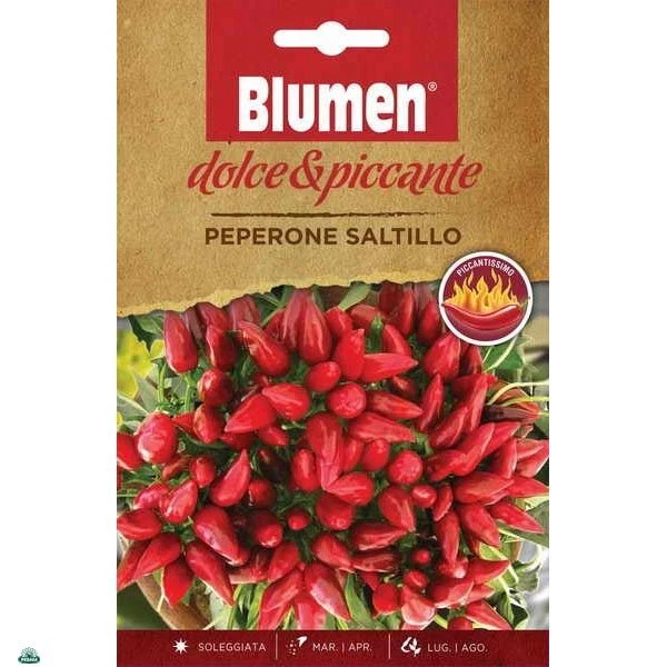 SEMENTI DI PEPERONE PEPERONCINO PICCANTISSIMO SALTILLO blumen semi ...
