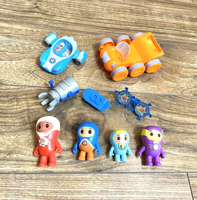 CBEEBIES GO JETTERS Figure Bundle Vroomster Truckster Click Ons and Go ...