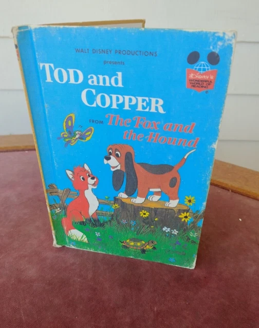 VINTAGE TOD AND Copper From the Fox and the Hound Book Wonderful World ...