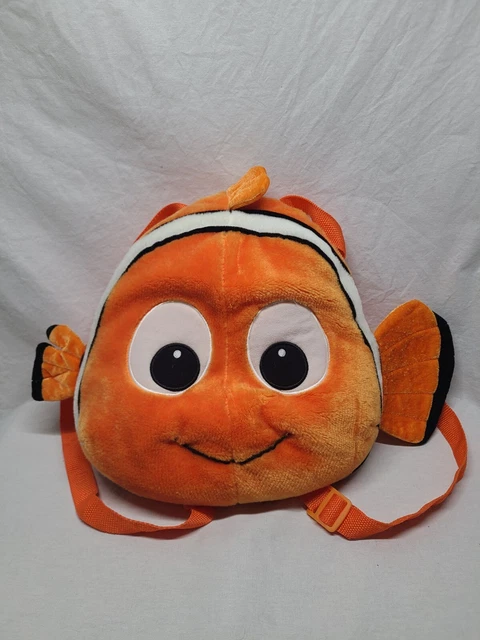DISNEY PIXAR FINDING Nemo Plush Backpack Orange Clownfish HTF $70.00 ...