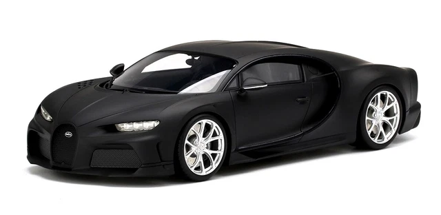 BUGATTI CHIRON SUPER Sport 300+ Black Top Speed 1:18 Model EUR 184,79 ...