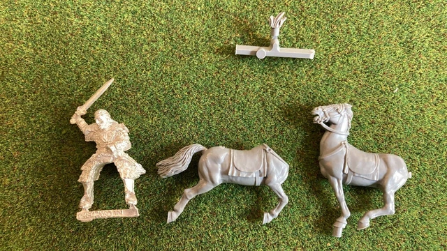 LORD OF THE Rings LOTR Rohan Theodred mounted Metal Good OOP Games ...