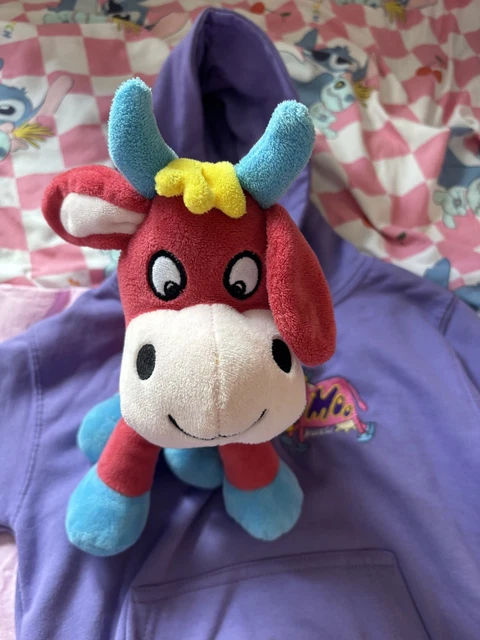 RARE MOO MUSIC 10" Maggie Moo Soft Toy With T-Shirt & Hoodie Age 5-6 £ ...