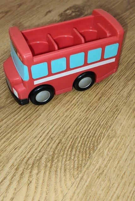 EARLY LEARNING CENTRE ELC HAPPYLAND Red School Bus £4.99 - PicClick UK