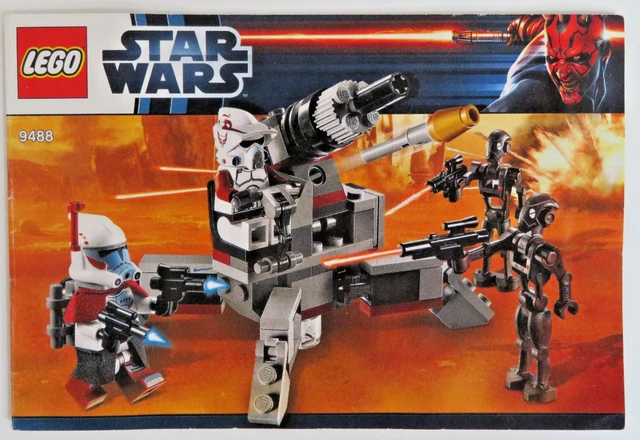 LEGO STAR WARS: Clone Trooper & Commando Droid Battle Pack (9488) EUR ...
