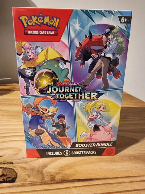 POKÉMON TCG: JOURNEY Together Booster Bundle (6 Booster Packs) - IN ...