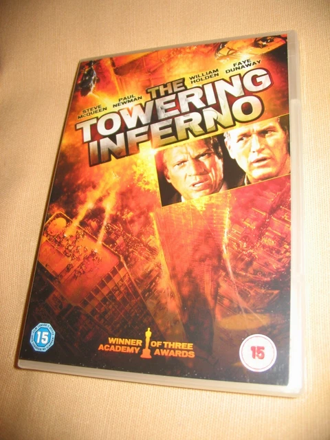 THE TOWERING INFERNO DVD - Paul Newman, Steve McQueen, William Holden ...