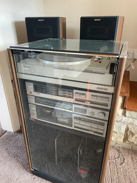 VINTAGE SONY HI fi stacking system with speakers £150.00 - PicClick UK